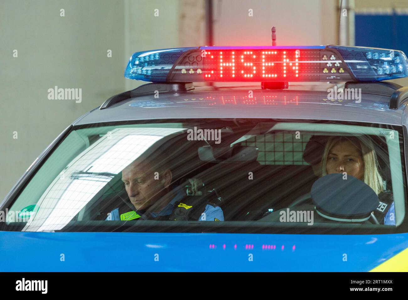 Police press event Stock Photo - Alamy
