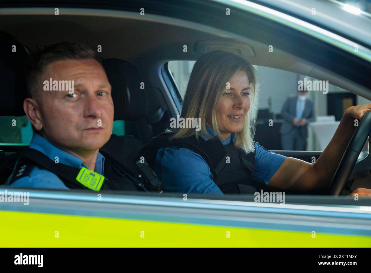 Police press event Stock Photo - Alamy