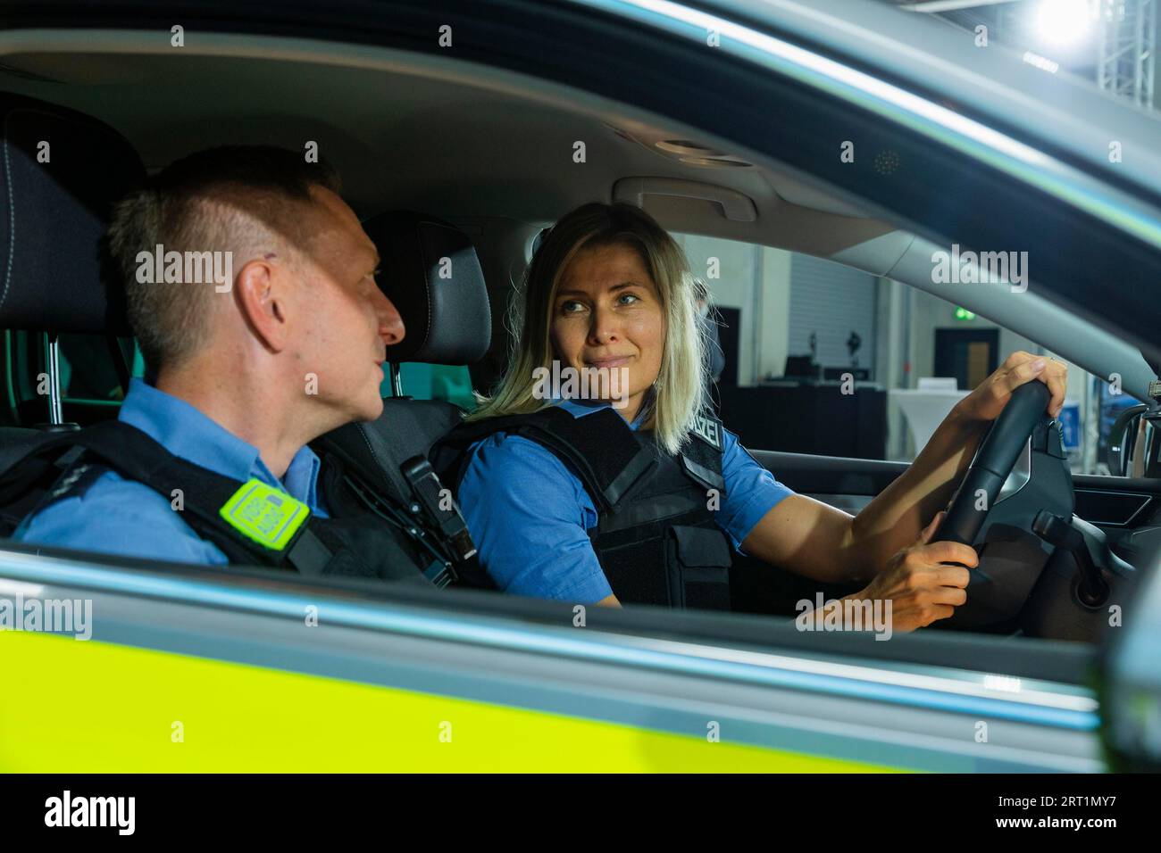 Police press event Stock Photo - Alamy