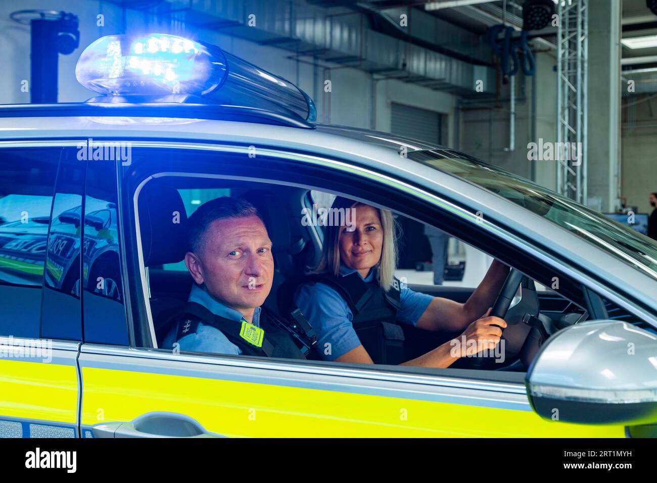 Police press event Stock Photo - Alamy