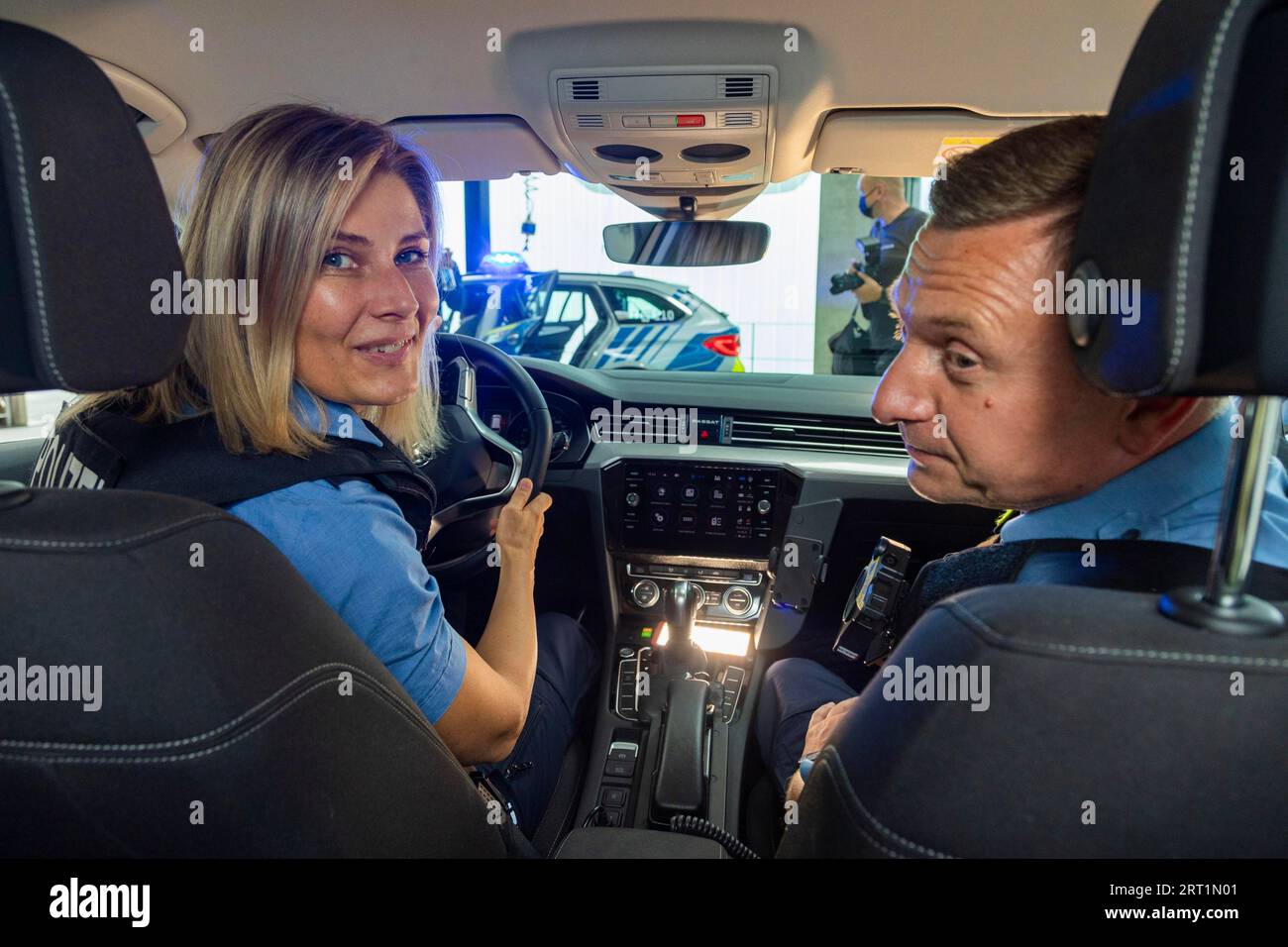 Police press event Stock Photo - Alamy