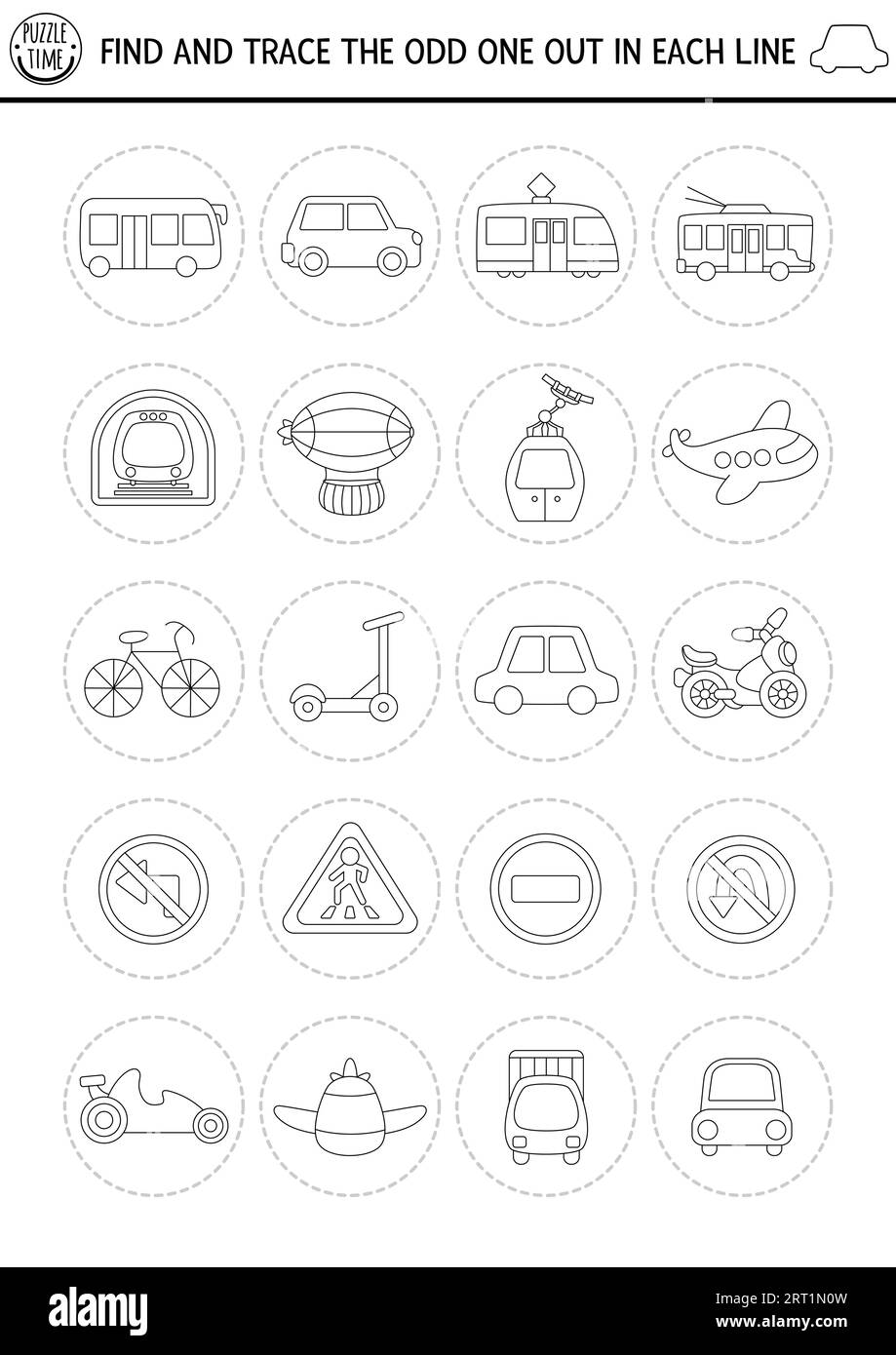 Kindergarten Worksheets Odd One Out Dif_amount_1c Educational Fun