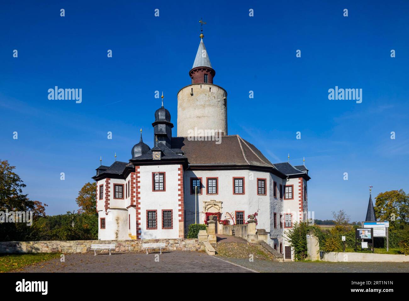 Posterstein Castle, which is over 800 years old, is located in the ...