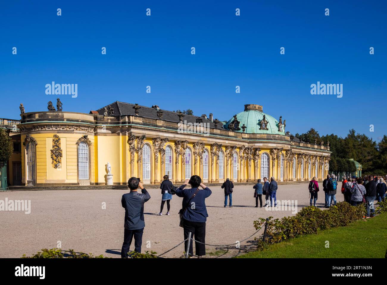 Sanssouci Palace, Royal Summer Palace with 18th century furniture and ...
