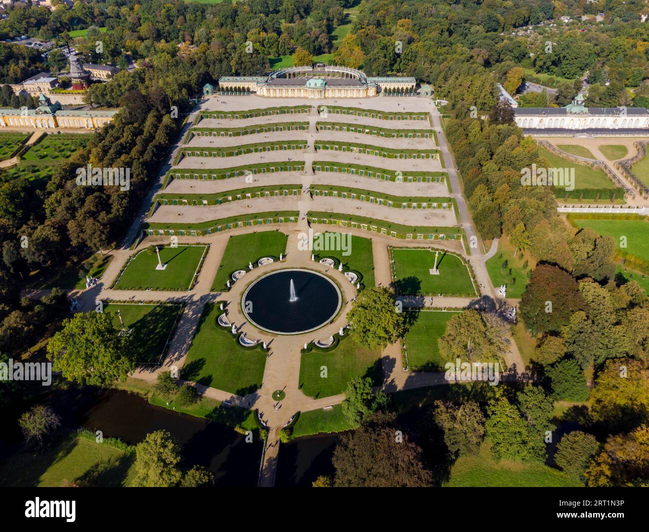 Sanssouci Palace, Royal Summer Palace with 18th century furniture and ...
