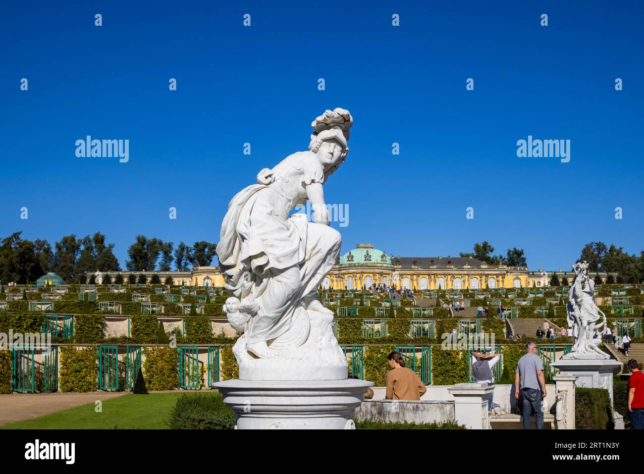 Sanssouci Palace, Royal Summer Palace with 18th century furniture and ...