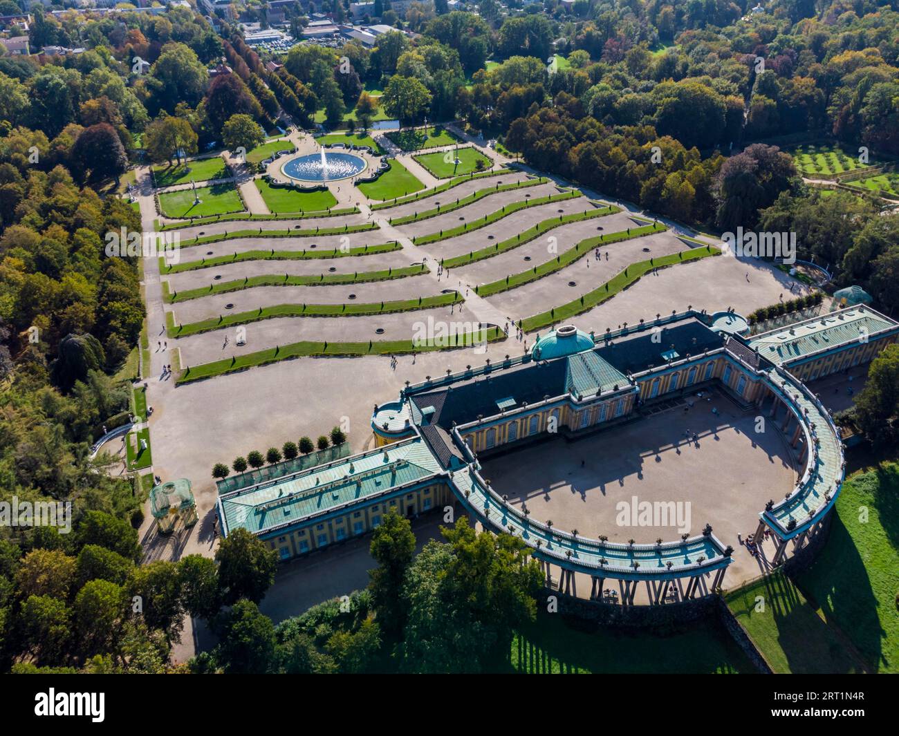 Sanssouci Palace, Royal Summer Palace with 18th century furniture and ...