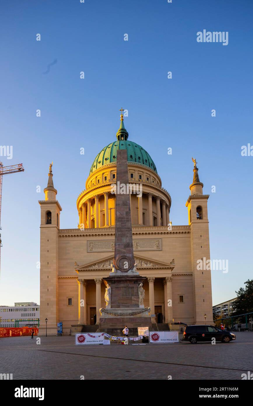 St. Nikolai Church Potsdam Classicist church designed by Schinkel with ...