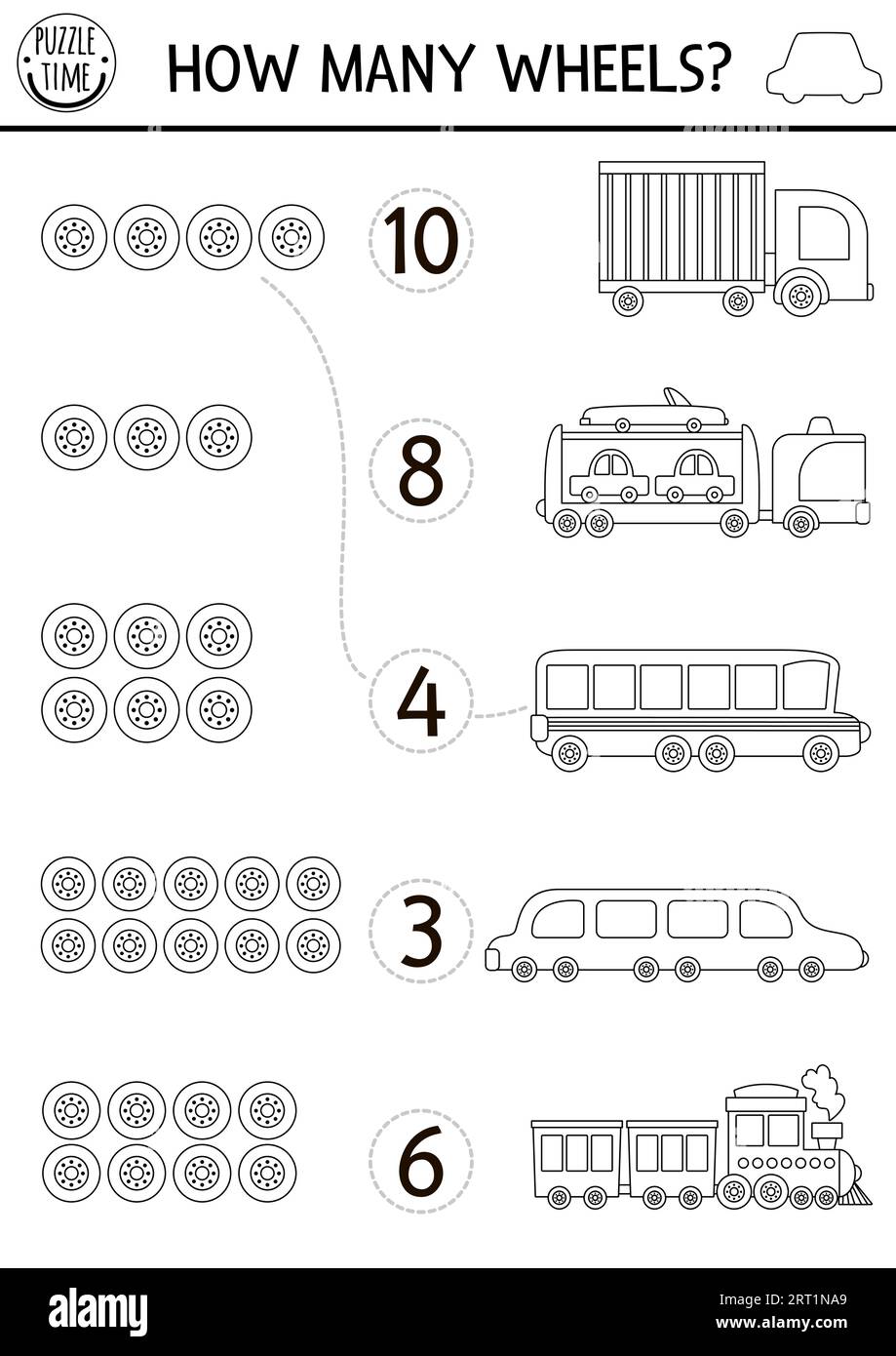 S is for school bus coloring page hi-res stock photography and images ...