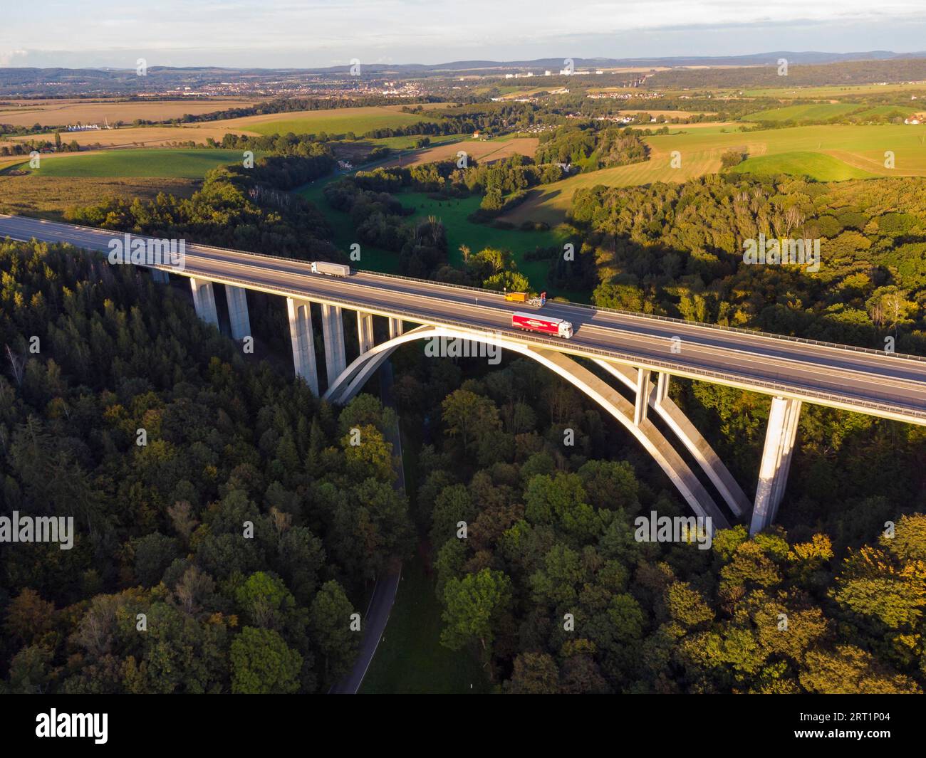 The Seidewitztal bridge is the largest reinforced concrete arch bridge ...