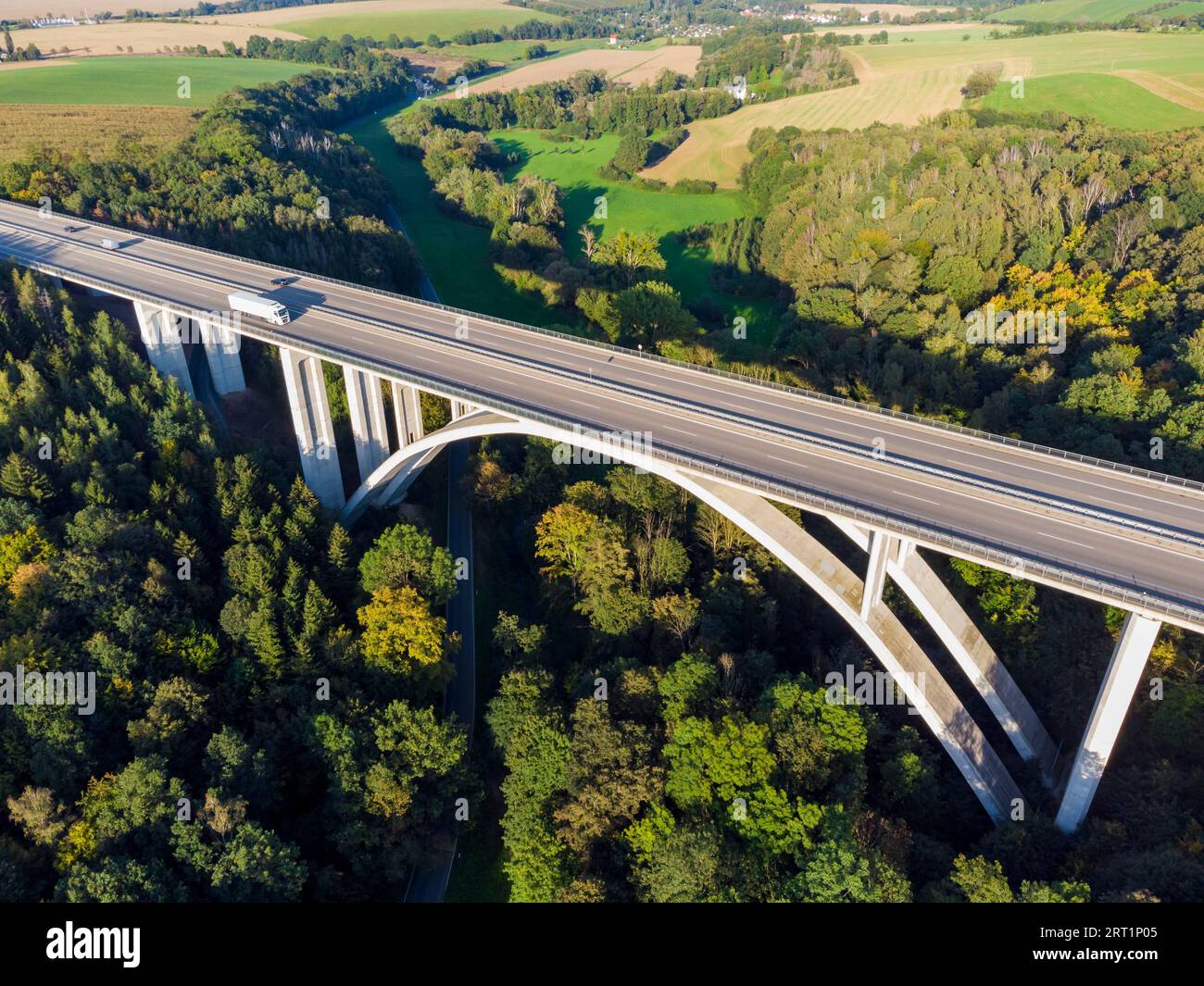 The Seidewitztal bridge is the largest reinforced concrete arch bridge ...