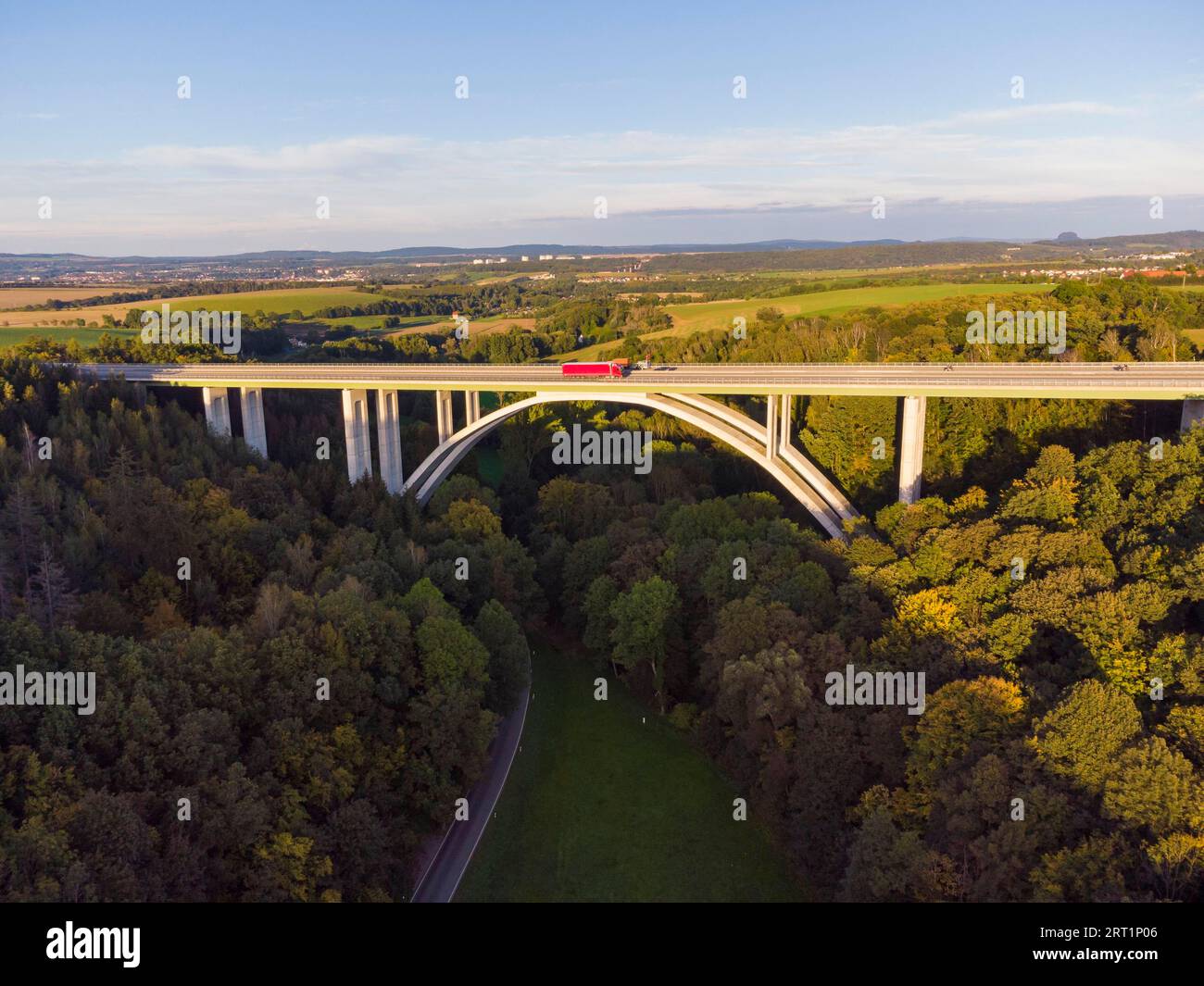 The Seidewitztal bridge is the largest reinforced concrete arch bridge ...