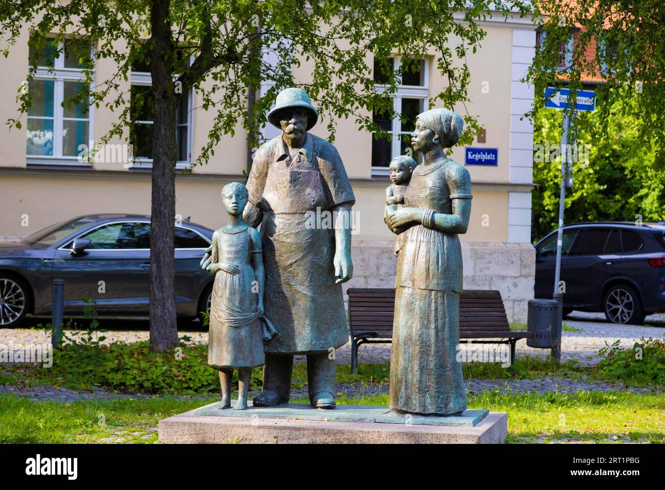 MEMORIAL TO ALBERT SCHWEITZER, 1875-1965, SCULPTOR GERHARD GEYER at the Memorial to Albert ...