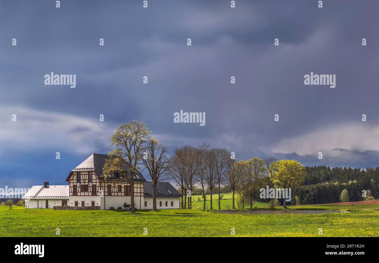 Upper Franconian Farm Stock Photo - Alamy