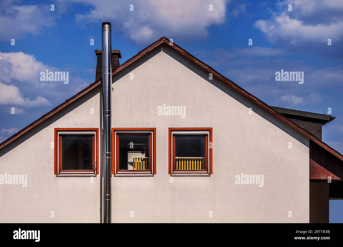 Gable wall with forge Stock Photo - Alamy