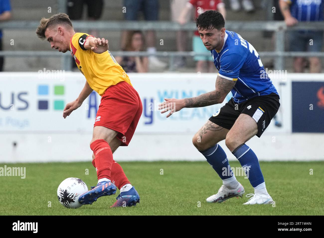 Chester v Blyth Spartans 9 September 2023 at the Leap 76 Stadium ...