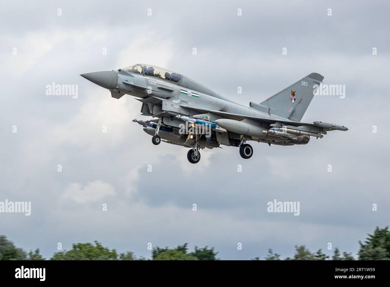 Royal Air Force - Eurofighter EF-2000 Typhoon T.3 ZK383 from No.12R ...