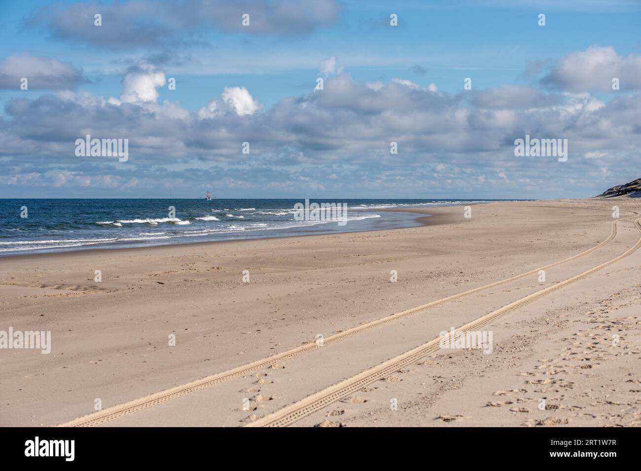 North Sea coast off Westerland on the island of Sylt Stock Photo - Alamy