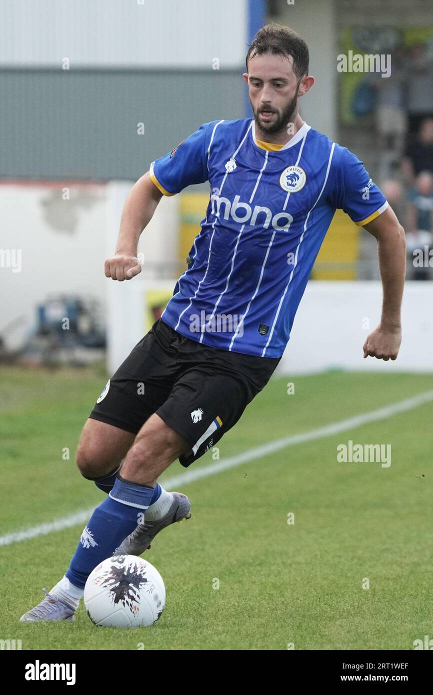 Chester v Blyth Spartans 9 September 2023 at the Leap 76 Stadium ...