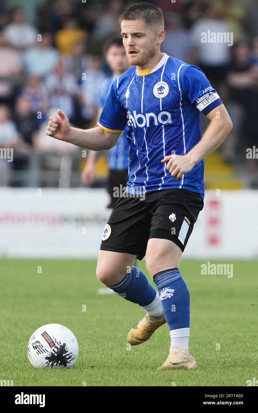 Chester v Blyth Spartans 9 September 2023 at the Leap 76 Stadium ...