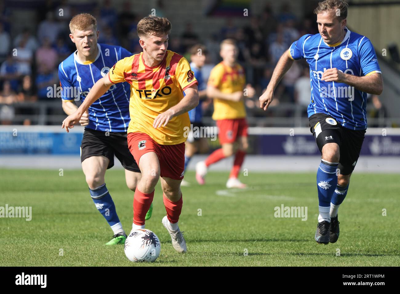 Chester v Blyth Spartans 9 September 2023 at the Leap 76 Stadium ...