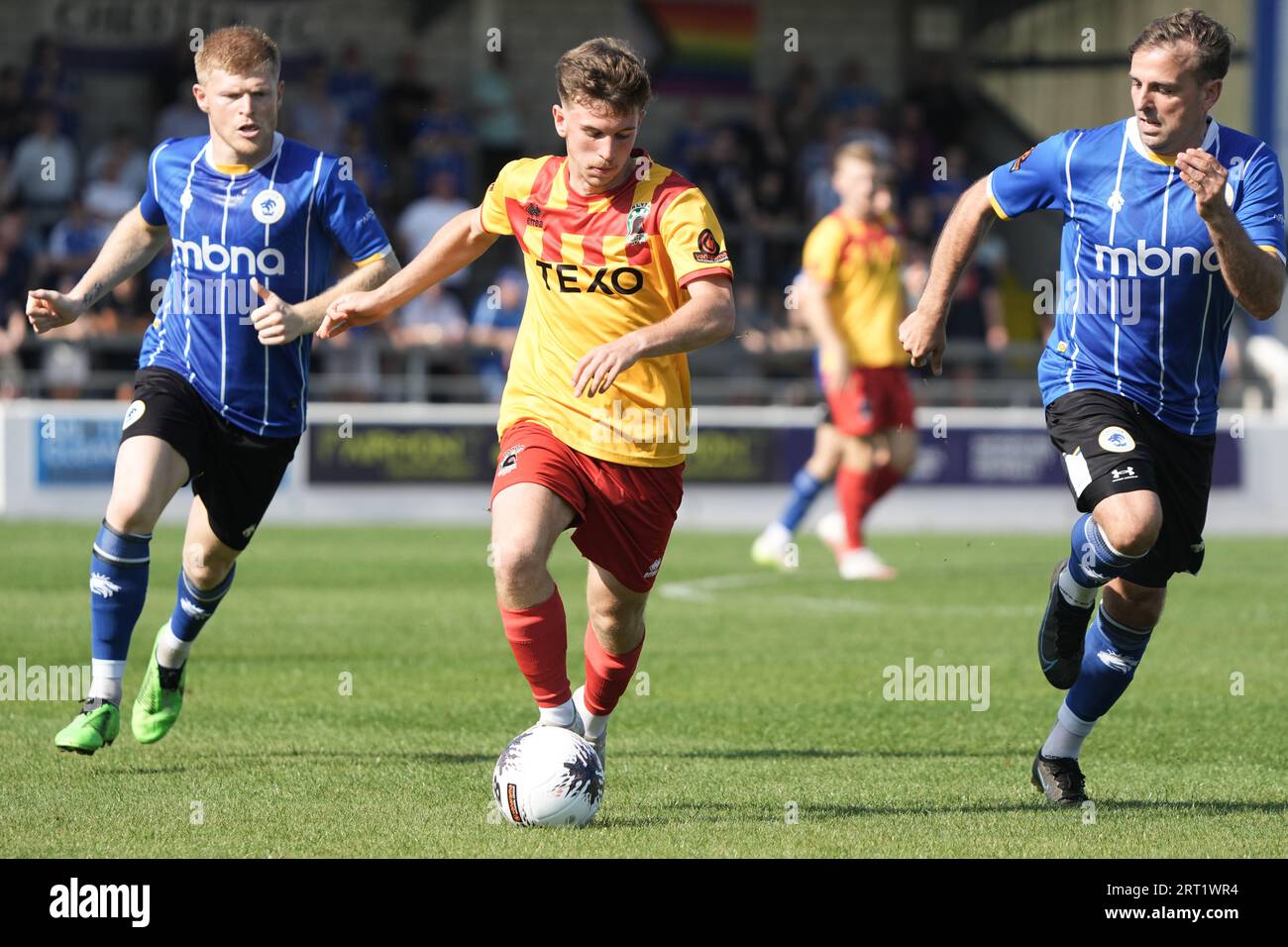 Chester v Blyth Spartans 9 September 2023 at the Leap 76 Stadium ...