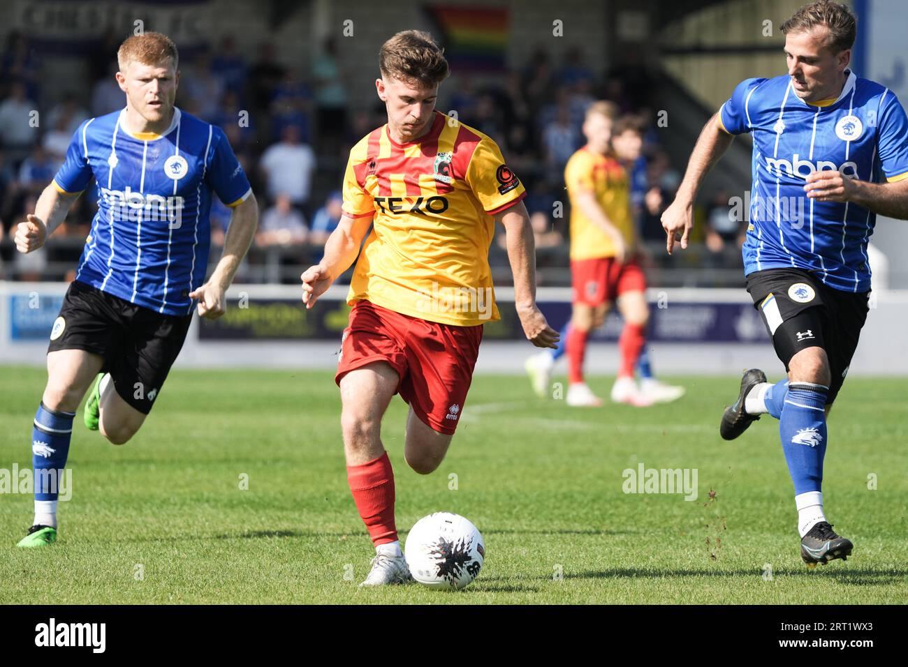 Chester v Blyth Spartans 9 September 2023 at the Leap 76 Stadium ...