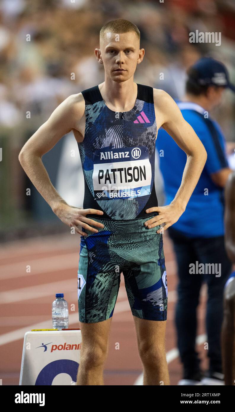 Ben Pattison of GB & NI competing in the men’s 800m at the Allianz ...