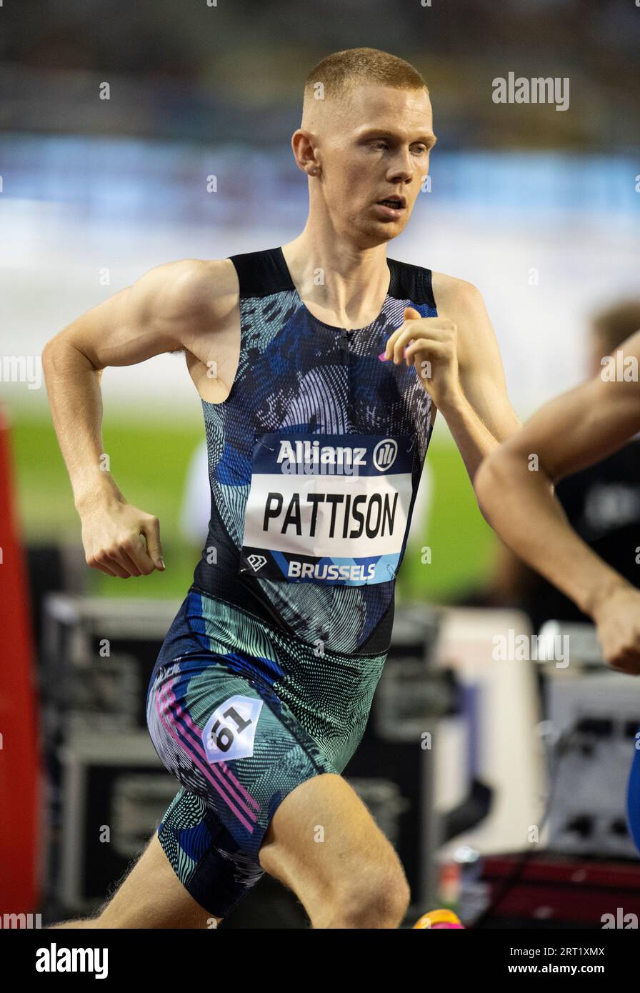 Ben Pattison of GB & NI competing in the men’s 800m at the Allianz ...
