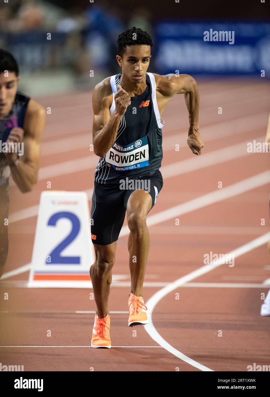 Daniel Rowden of GB & NI competing in the men’s 800m at the Allianz ...