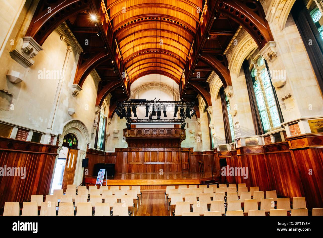 Christchurch, New Zealand, September 16 2019: The iconic and historic ...