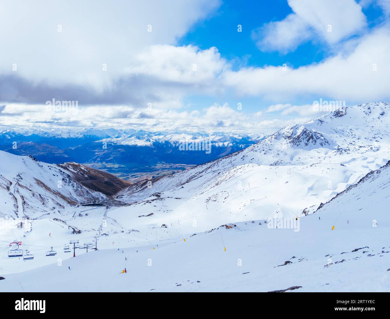 Queenstown, New Zealand, September 27th 2019: The iconic Remarkables ...