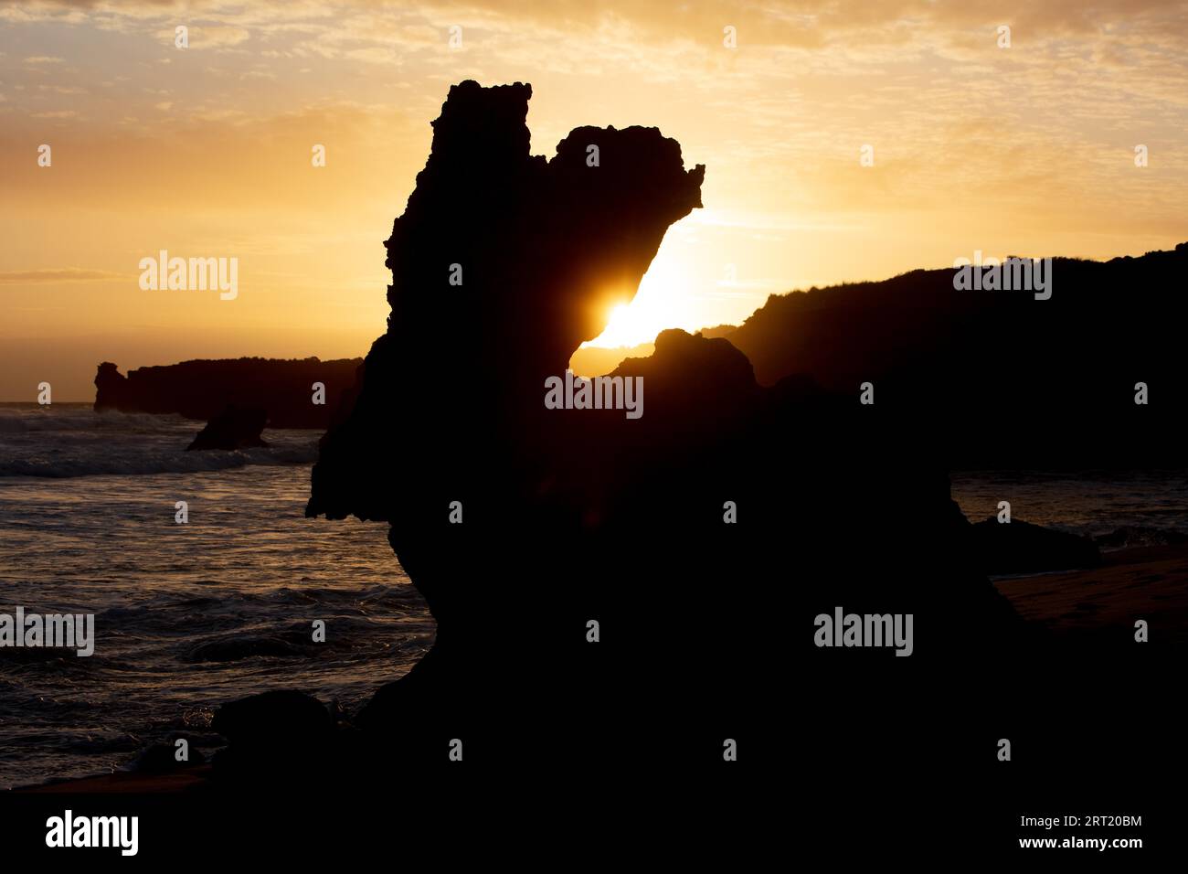 The lesser known Monforts Beach and Rabbit Rock with rockpool ...