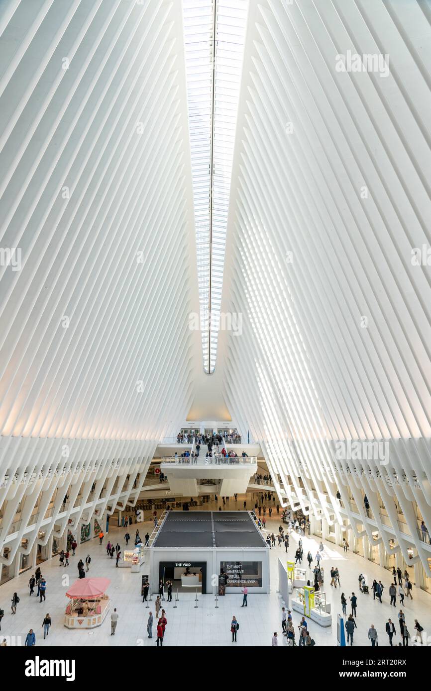 New York, United States of America, September 19, 2019: Interior view ...