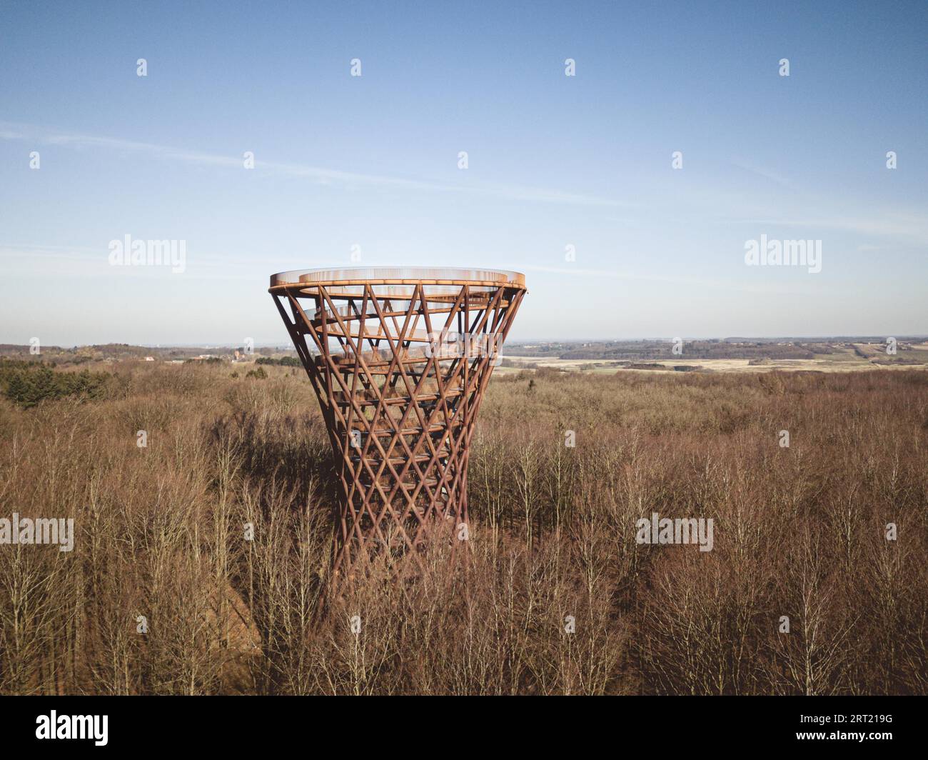 Denmark forest tower hi-res stock photography and images - Alamy