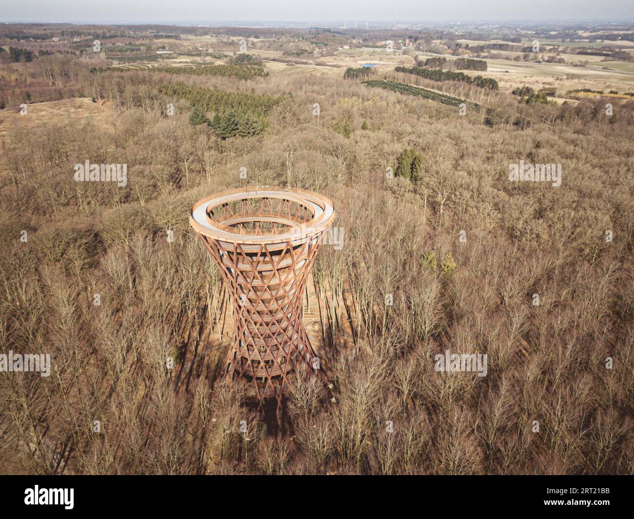 Denmark forest tower hi-res stock photography and images - Alamy
