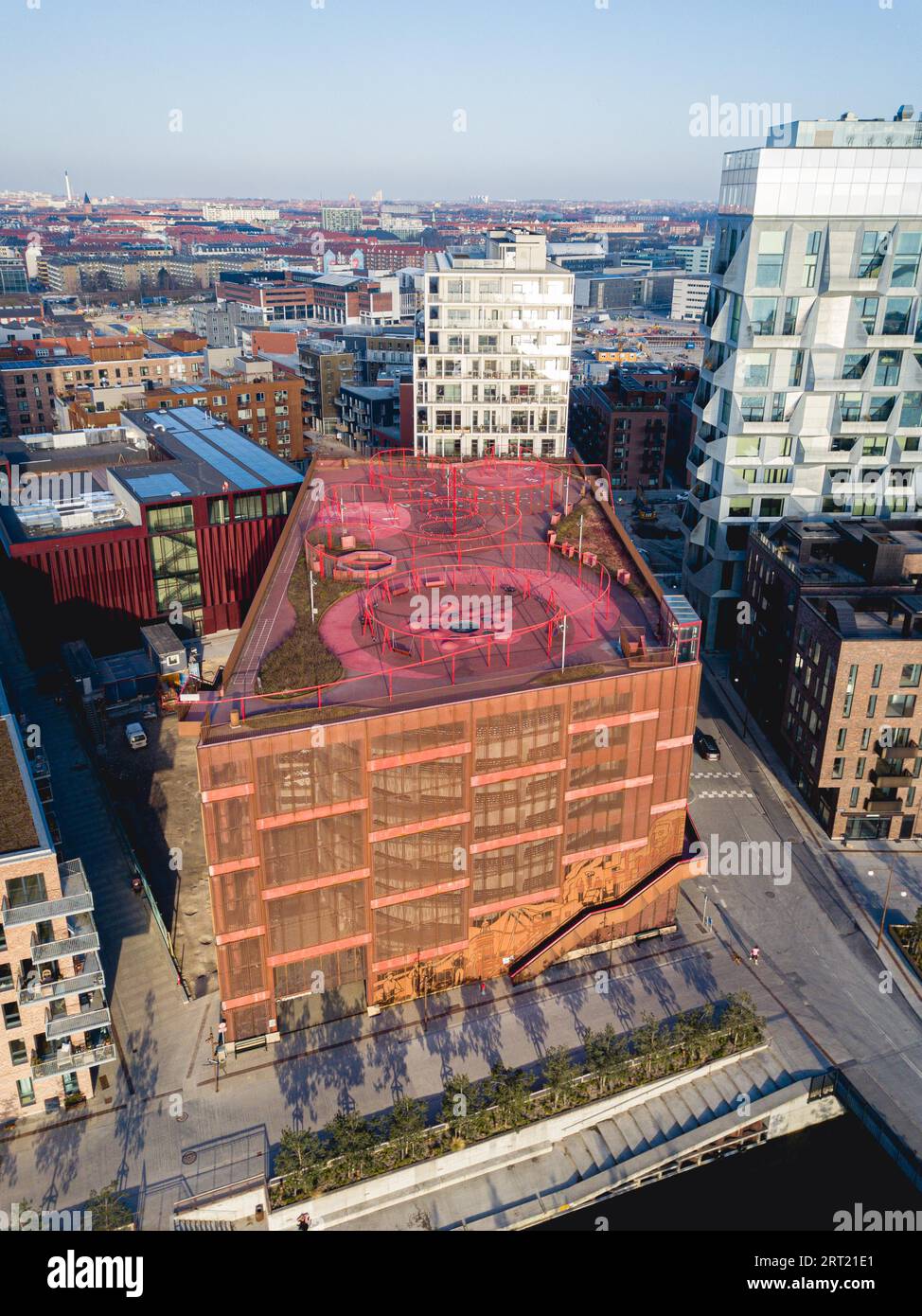 Drone shot parking garage garage hi-res stock photography and images ...