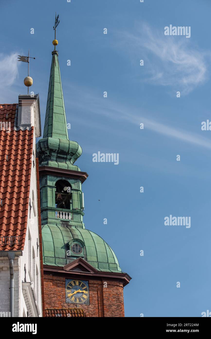 Copper roof of a church Stock Photo - Alamy
