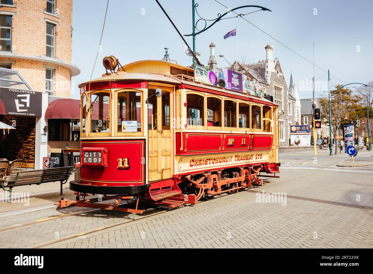 CHRISTCHURCH, NEW ZEALAND, September 15 2019: Christchurch's famous ...