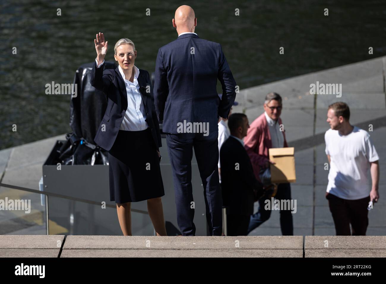 Berlin, Germany. 10th Sep, 2023. Alice Weidel (AfD), federal party ...