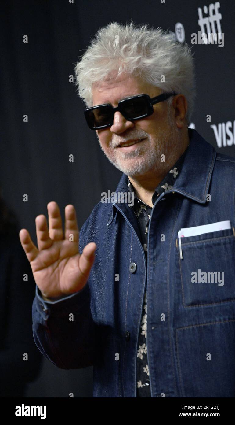 Toronto, Canada. 09th Sep, 2023. Pedro Almodovar attends the photo call ...