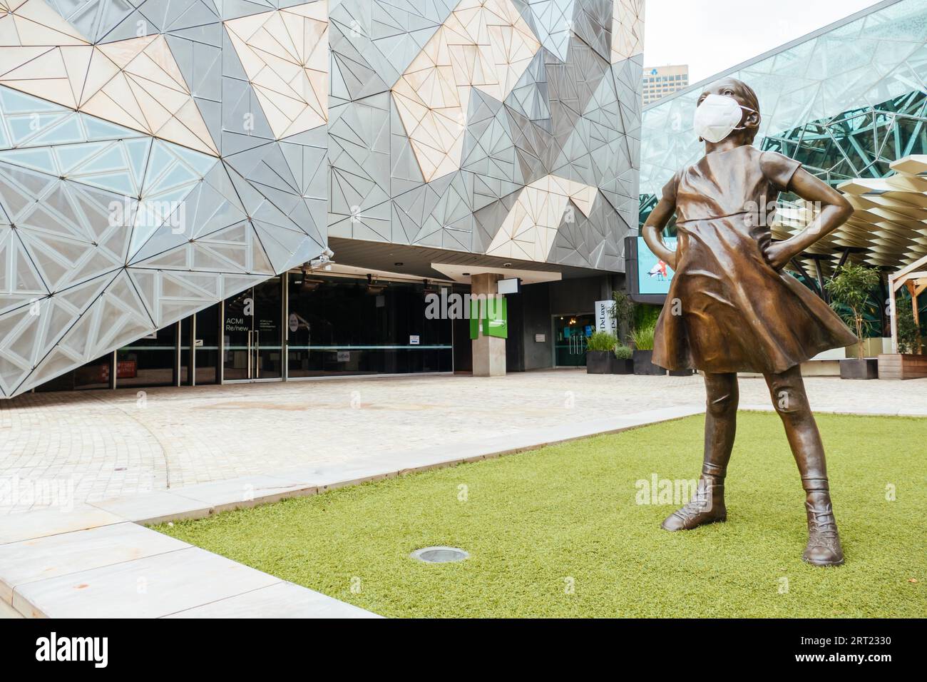 Australian girl mask hi-res stock photography and images - Alamy