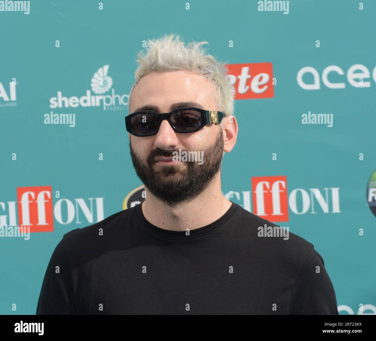 GIFFONI VALLE PIANA,ITALY - July 29,2023 : Dario Iaculli of "The Kolors ...