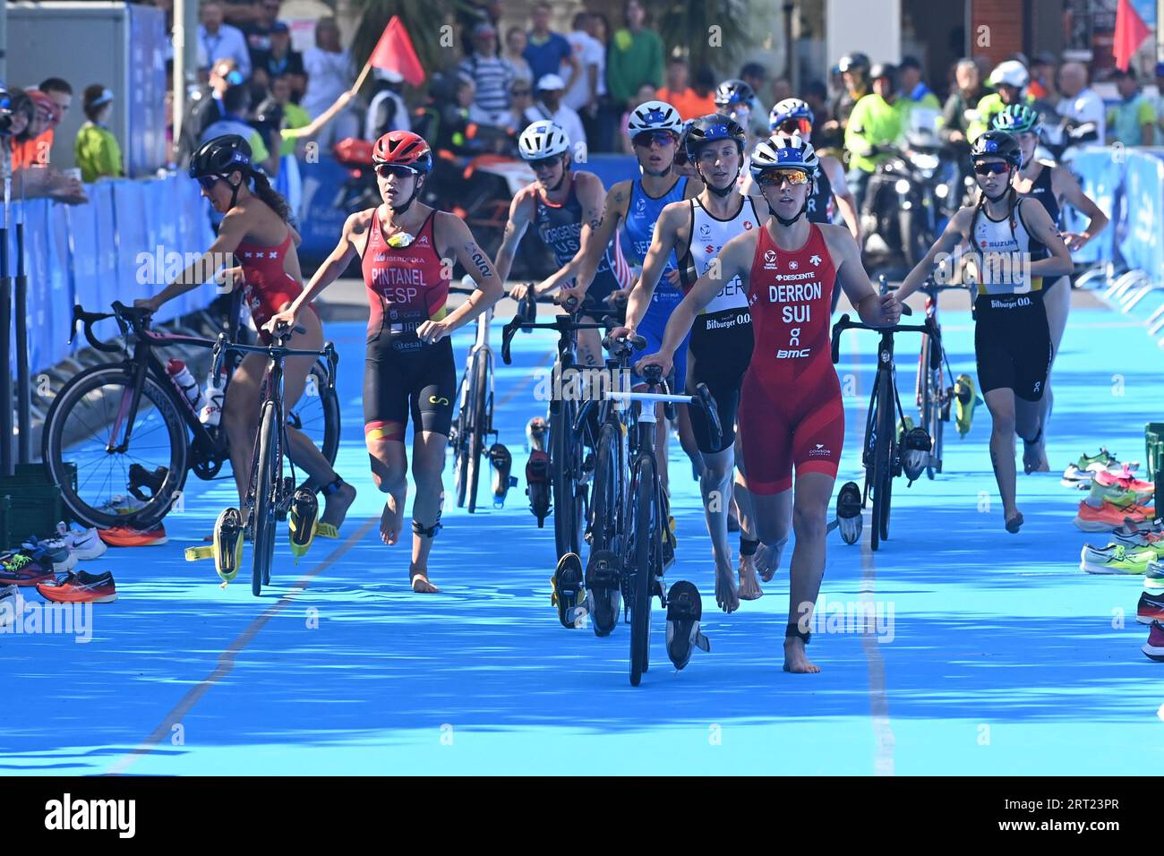 Karlovy Vary, Czech Republic. 10th Sep, 2023. Julie Derron of ...