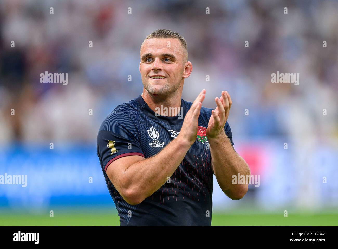 Ben Earl of England during the Rugby World Cup 2023 match between ...