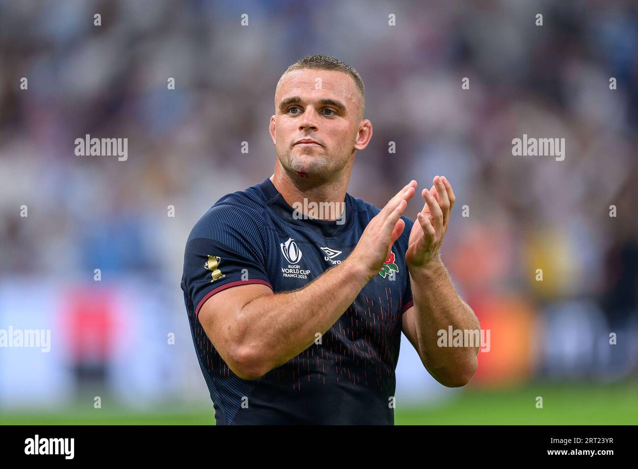Ben Earl of England during the Rugby World Cup 2023 match between ...