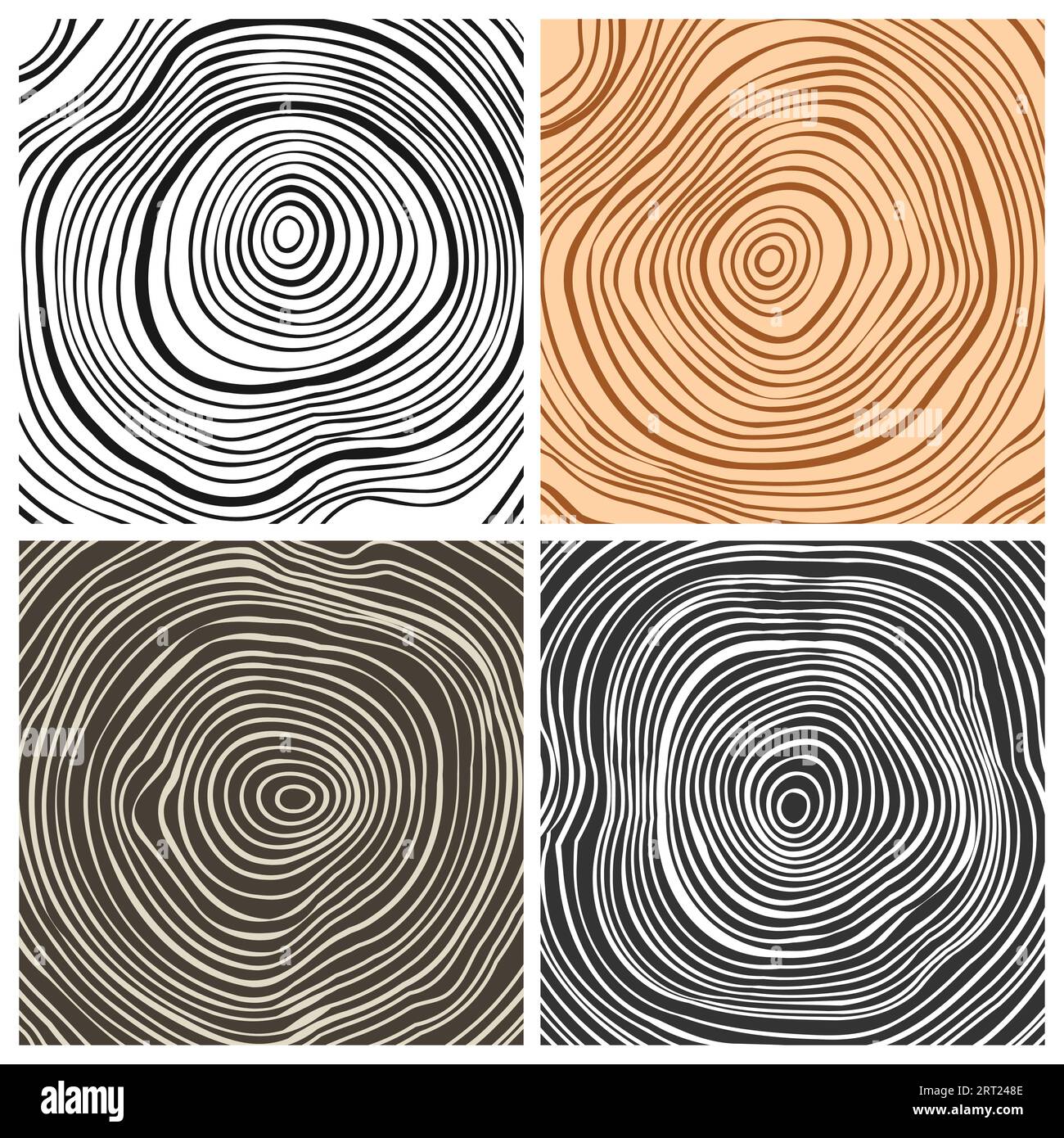 Tree trunk cut textures, pine or oak slice. Sawn timber, wood. Brown ...