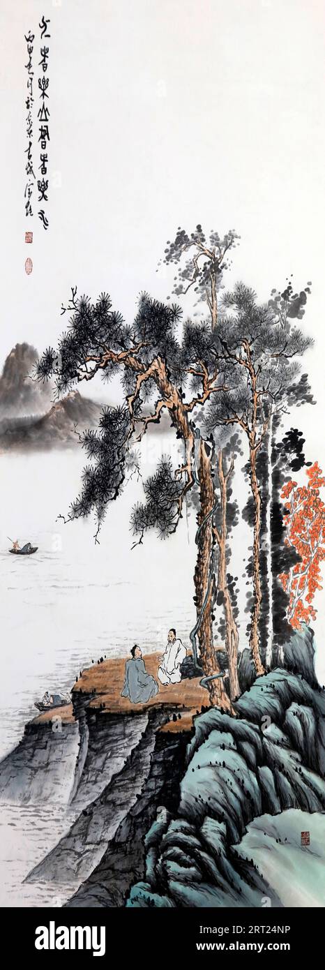 Chinese traditional art works Stock Photo - Alamy
