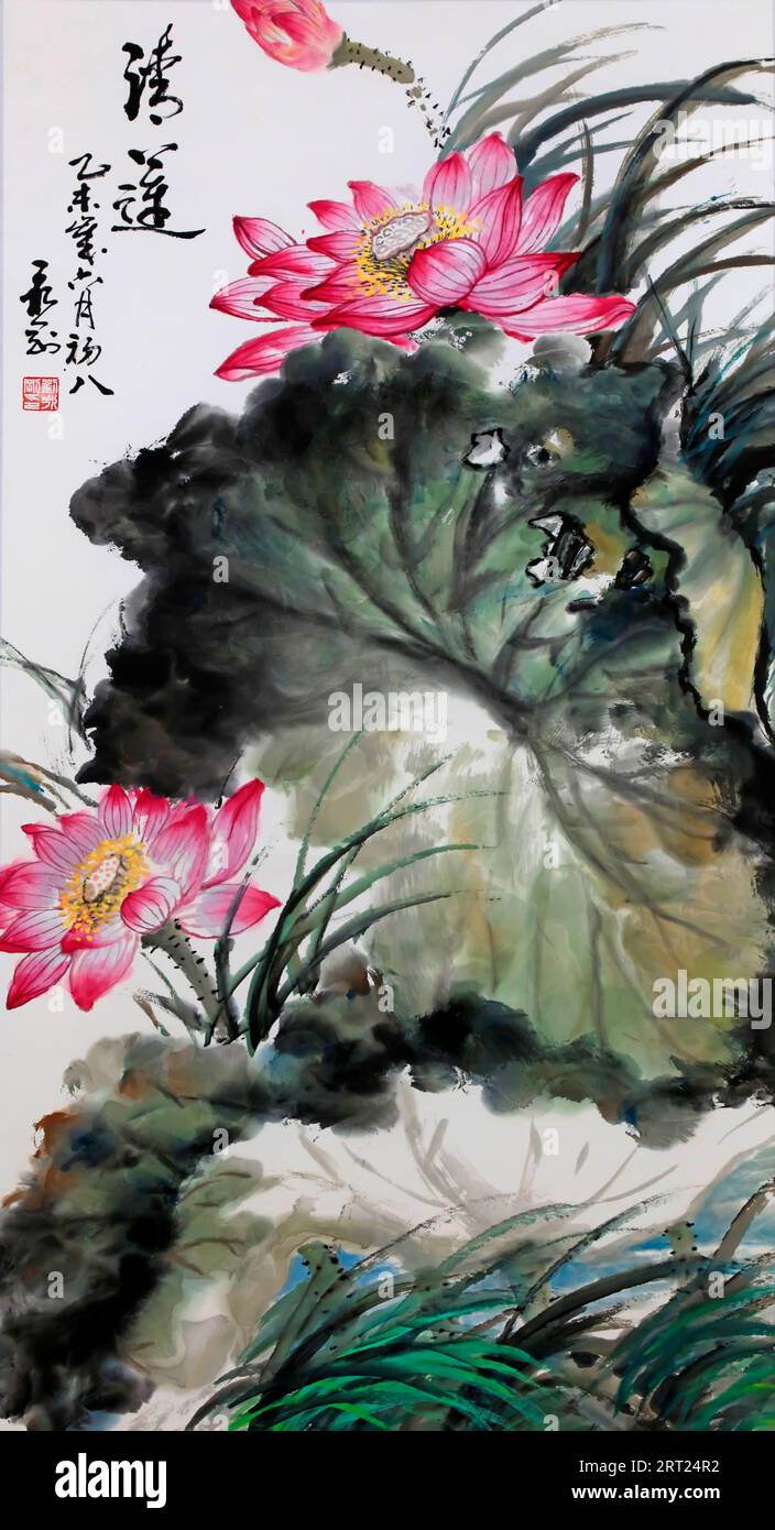 Chinese traditional art works Stock Photo - Alamy