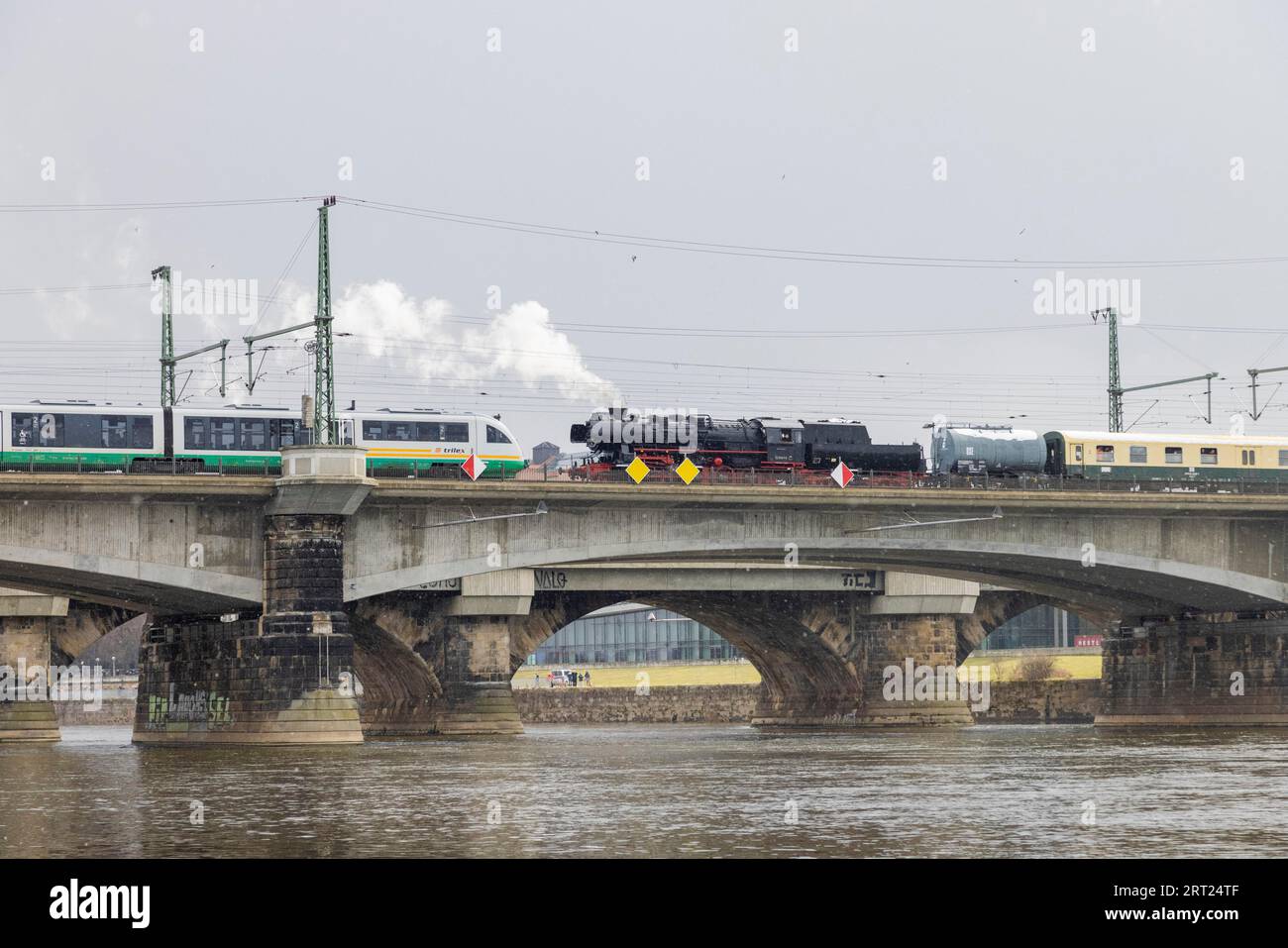 Steam train ghost hi-res stock photography and images - Alamy